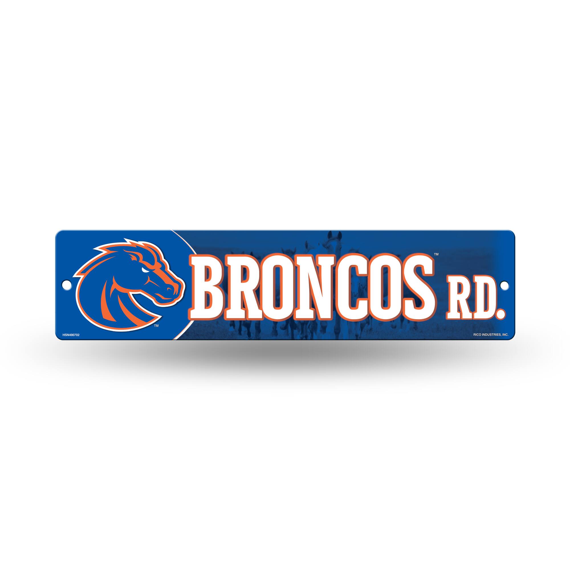 Rico Industries Boise State Broncos 16" Street Sign for garage, office ...