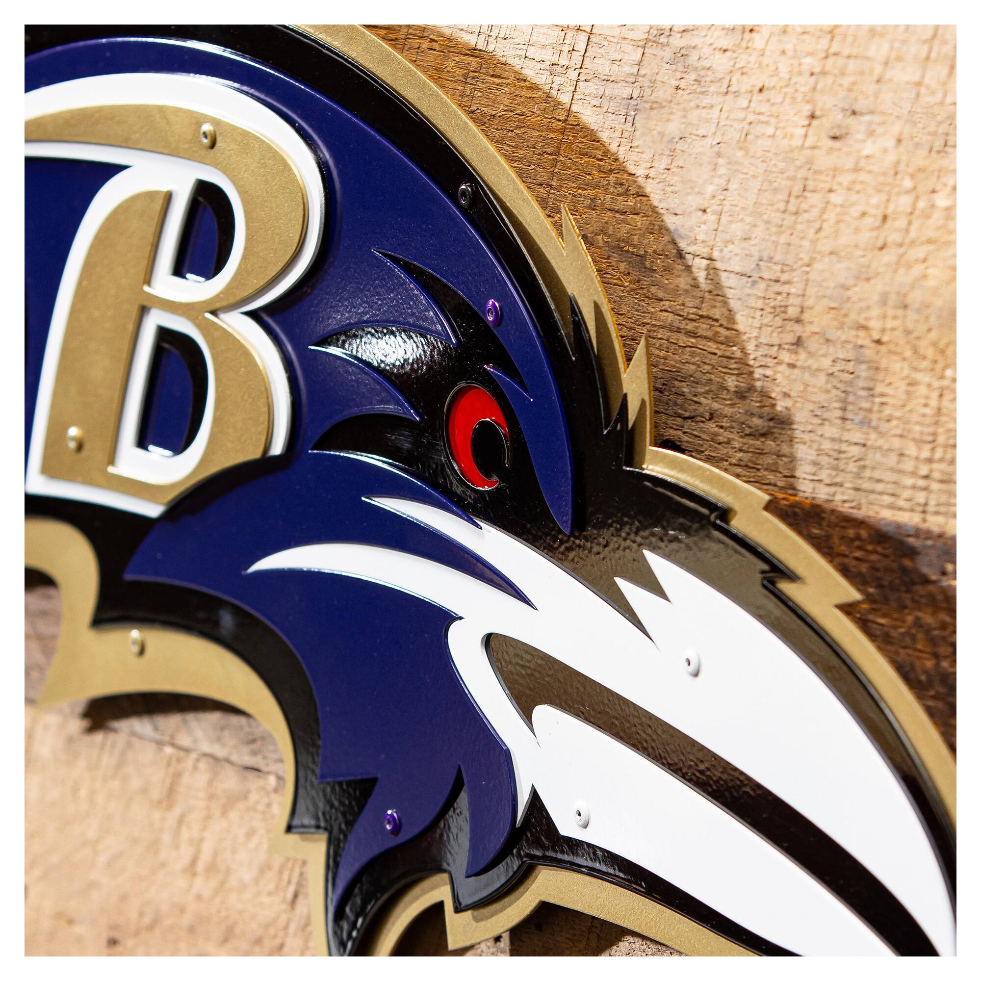 Evergreen Enterprises Baltimore Ravens 23" Layered Metal Wall Art Sign ...