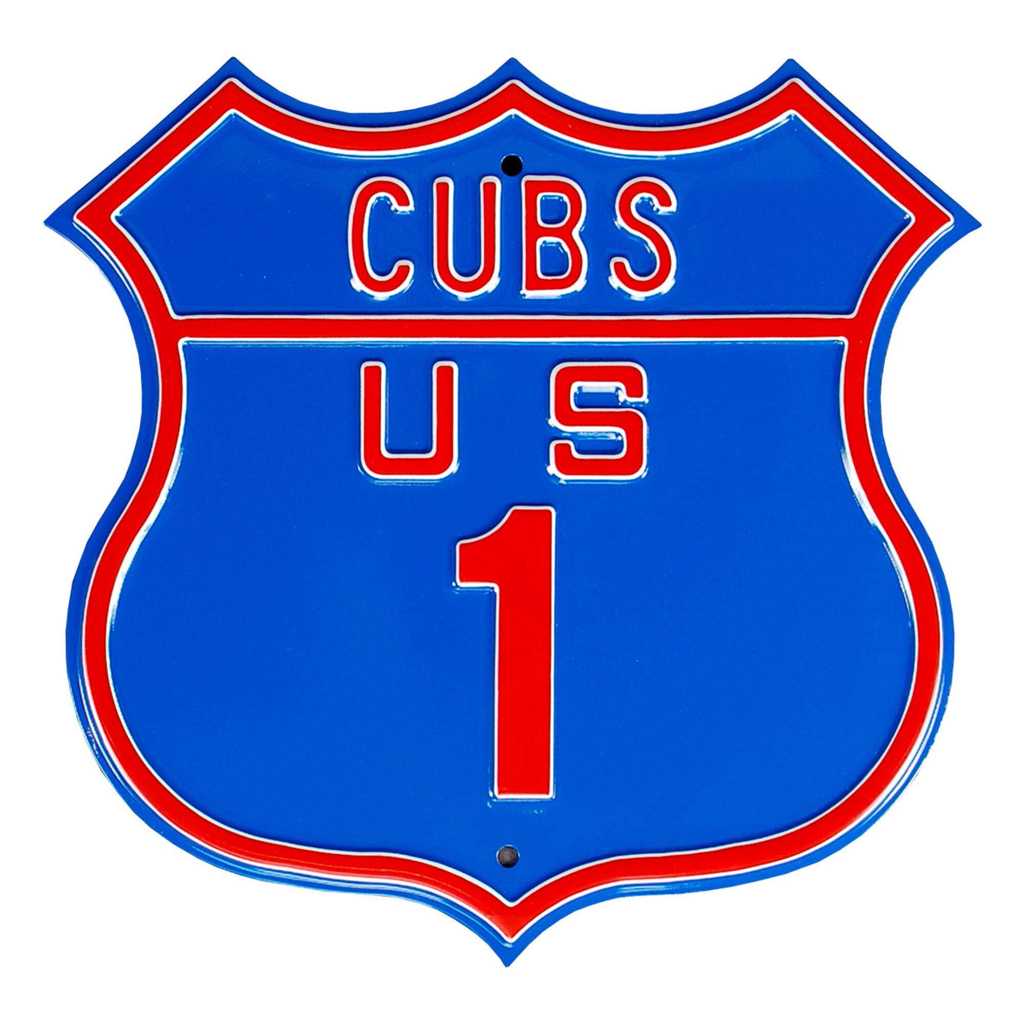Authentic Street Signs Chicago Cubs 16" Route Sign Multicolor 3092034 ...