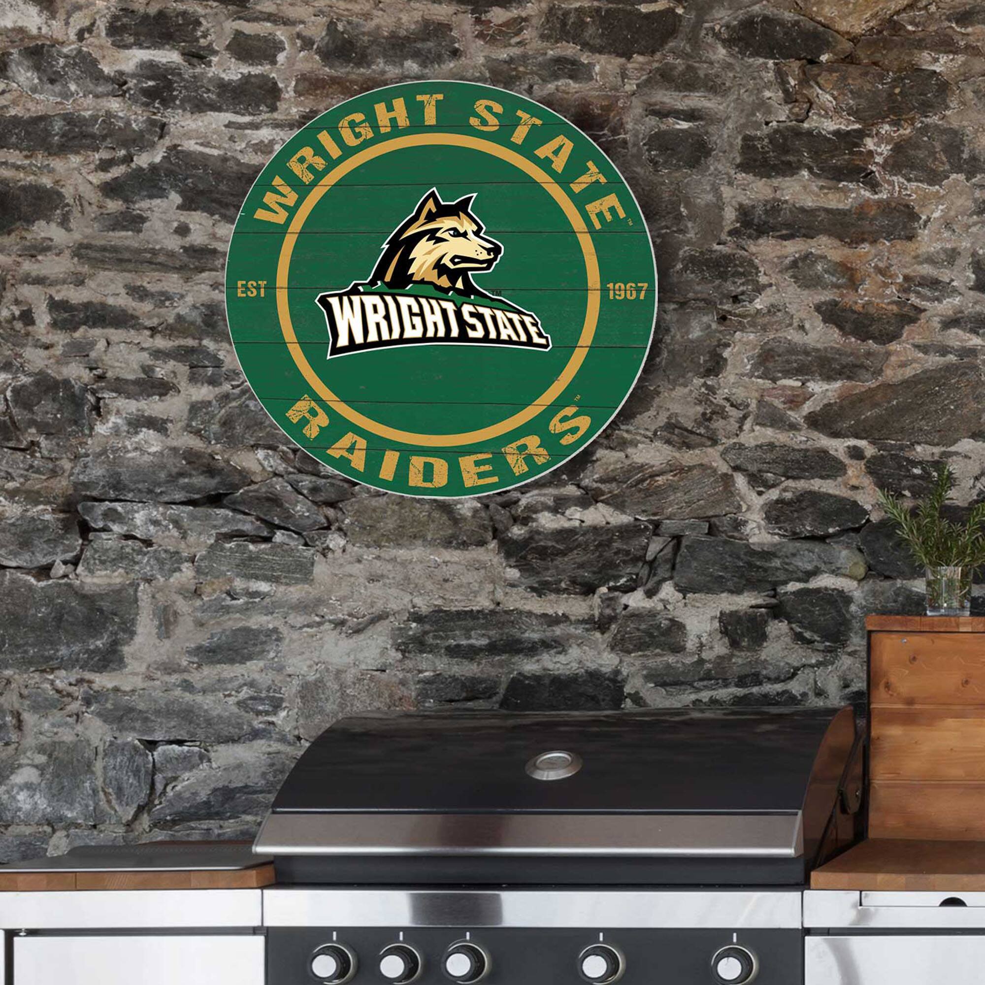 Jardine Wright State Raiders 20'' x 20'' Indoor/Outdoor Team Color ...