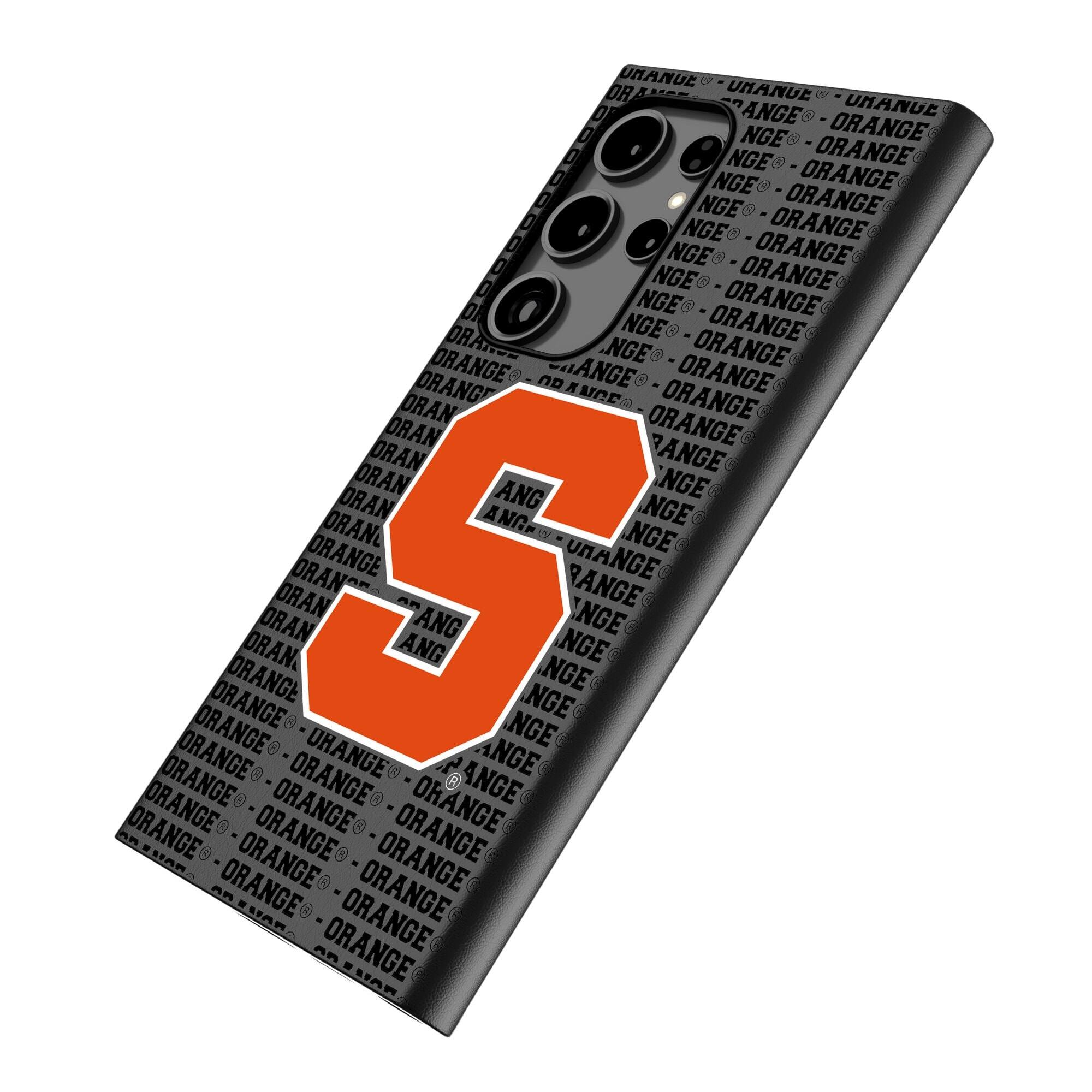 Keyscaper NCAA Syracuse Orange Text Backdrop Galaxy Magnetic Bump Case ...