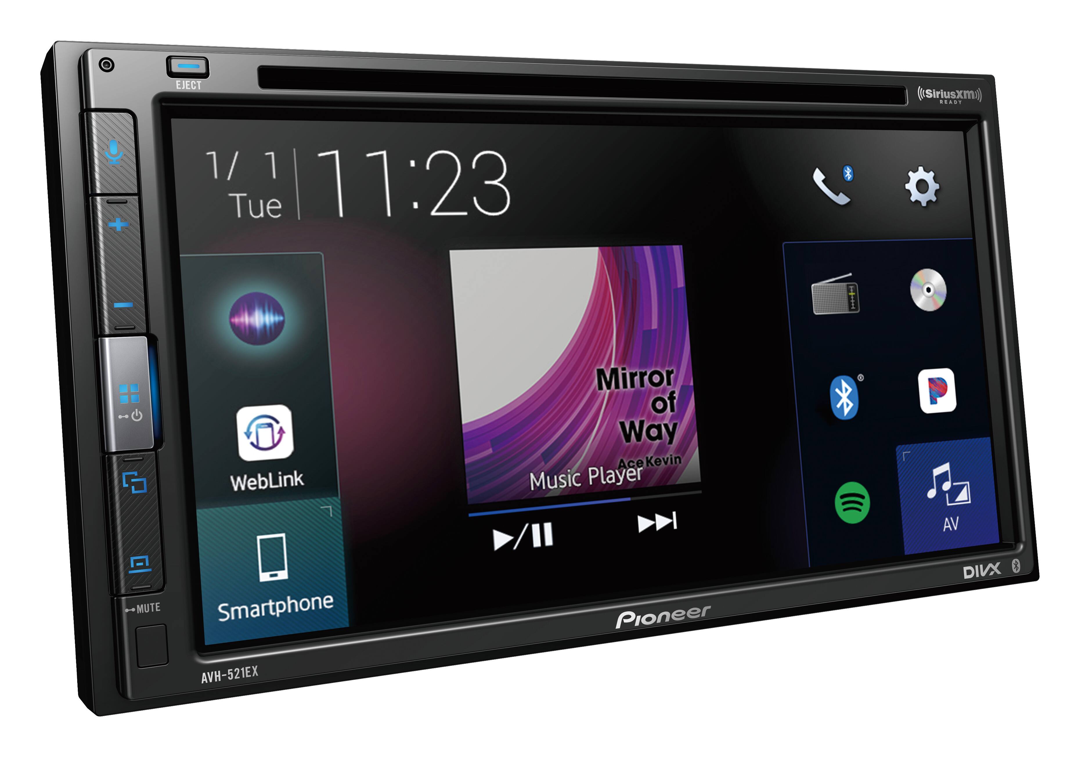 Customer Reviews: Pioneer 6.8" Bluetooth® Digital Media (DM) Receiver ...