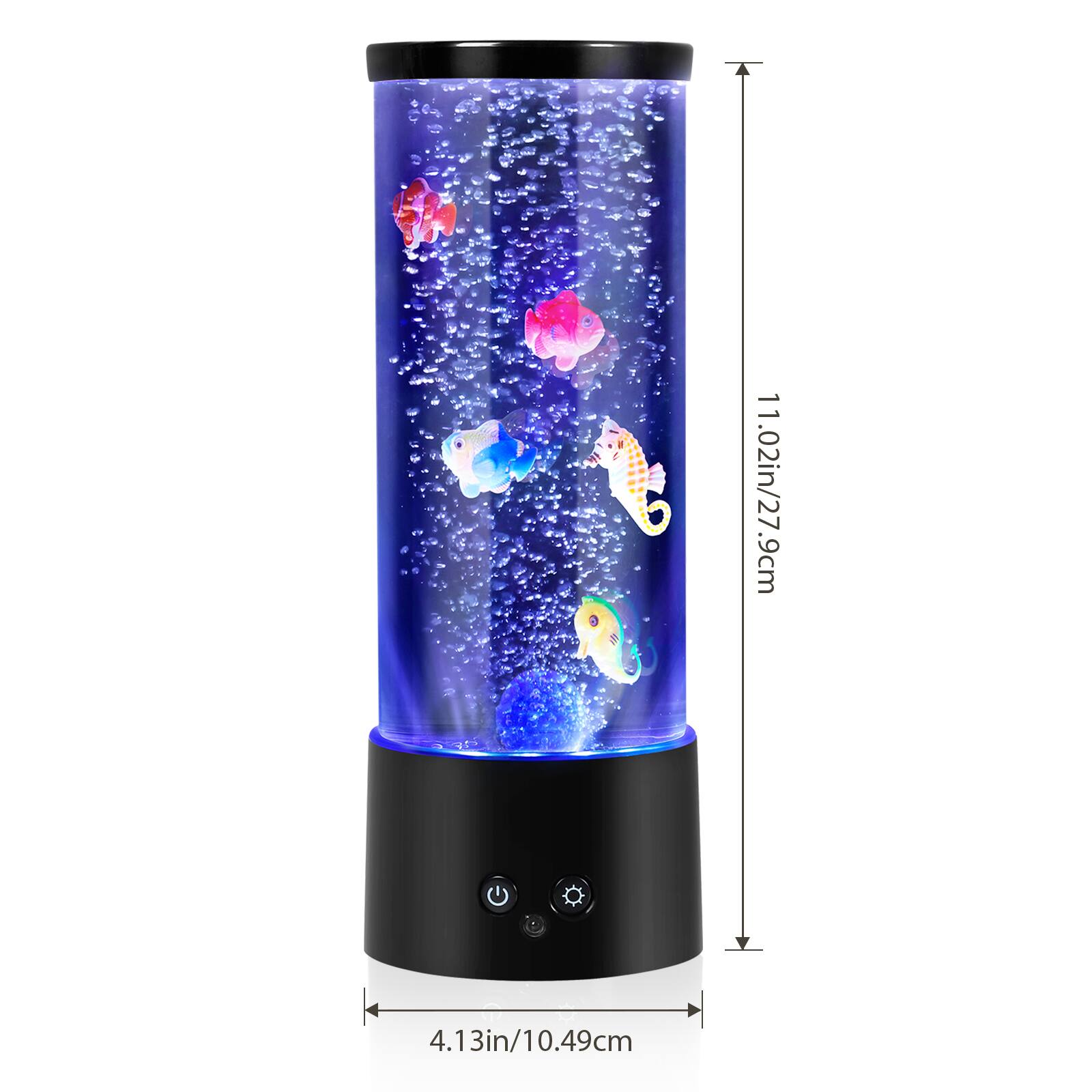 Oumilen Remote Control Bubble Fish LED Lamp OBBY-SUM397 - Best Buy