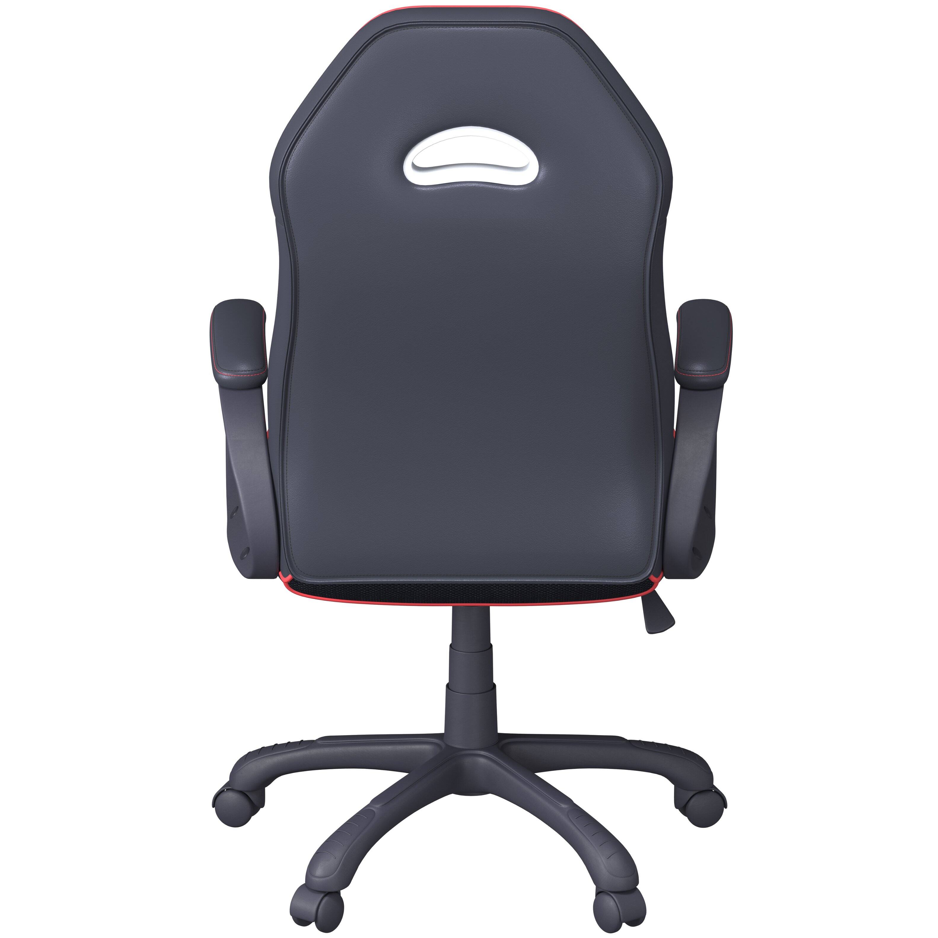 Customer Reviews: Lifestyle Solutions Lincoln Gaming Chair Black ...