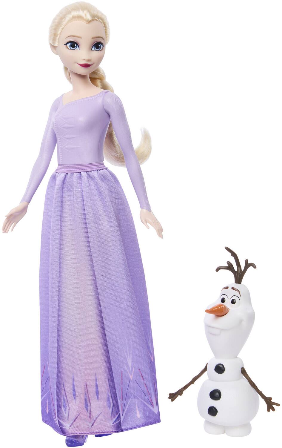Mattel Disney Frozen Arendelle Elsa Doll & Olaf Figure COLLECTIBLES ...