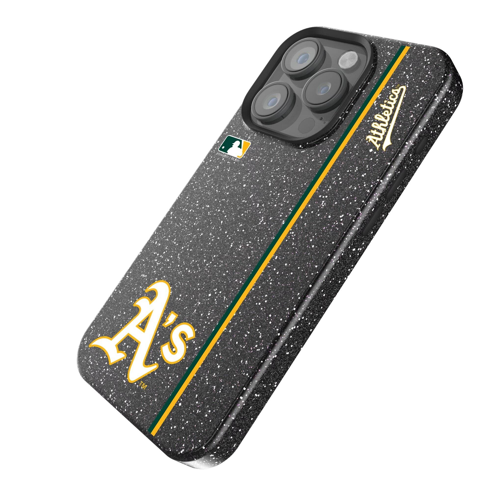 Keyscaper MLB Athletics iPhone Bling Case 15 Pro Max Black 202263847 ...