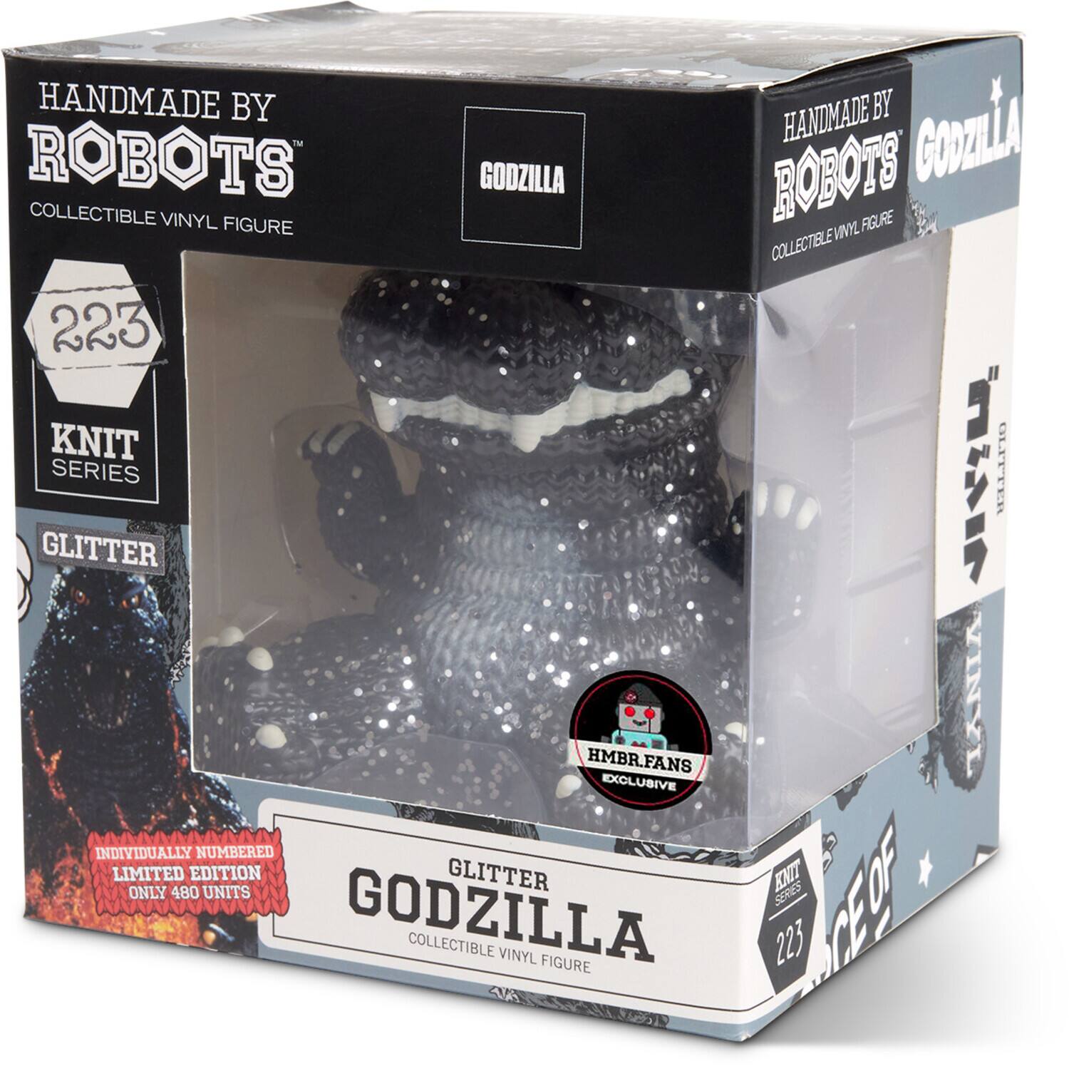 Handmade by Robots Godzilla #223 (Limited Edition Glitter) (HMBR Fans Exclusive) Collectibles ...