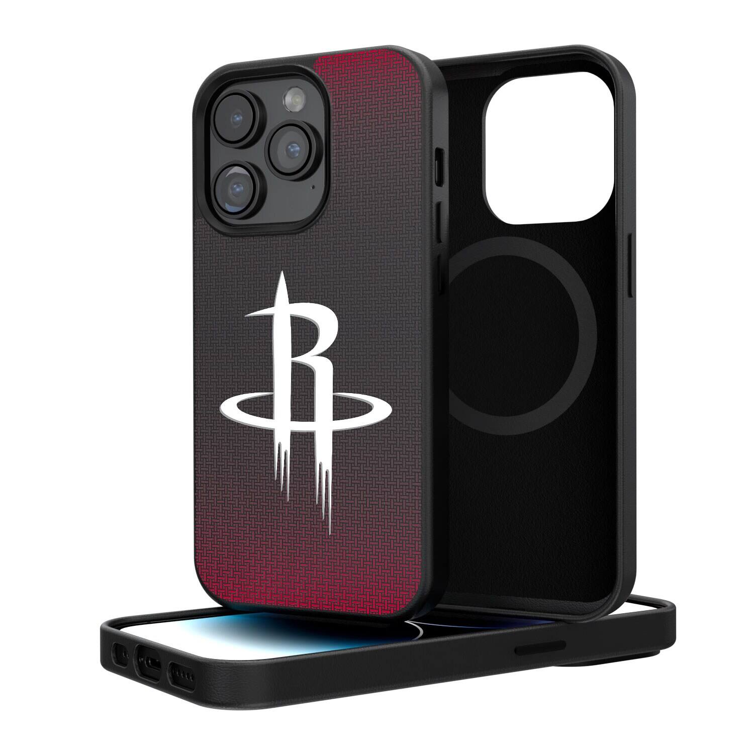 Keyscaper NBA Houston Rockets Linen Logo iPhone Magnetic Bump Case 14 ...