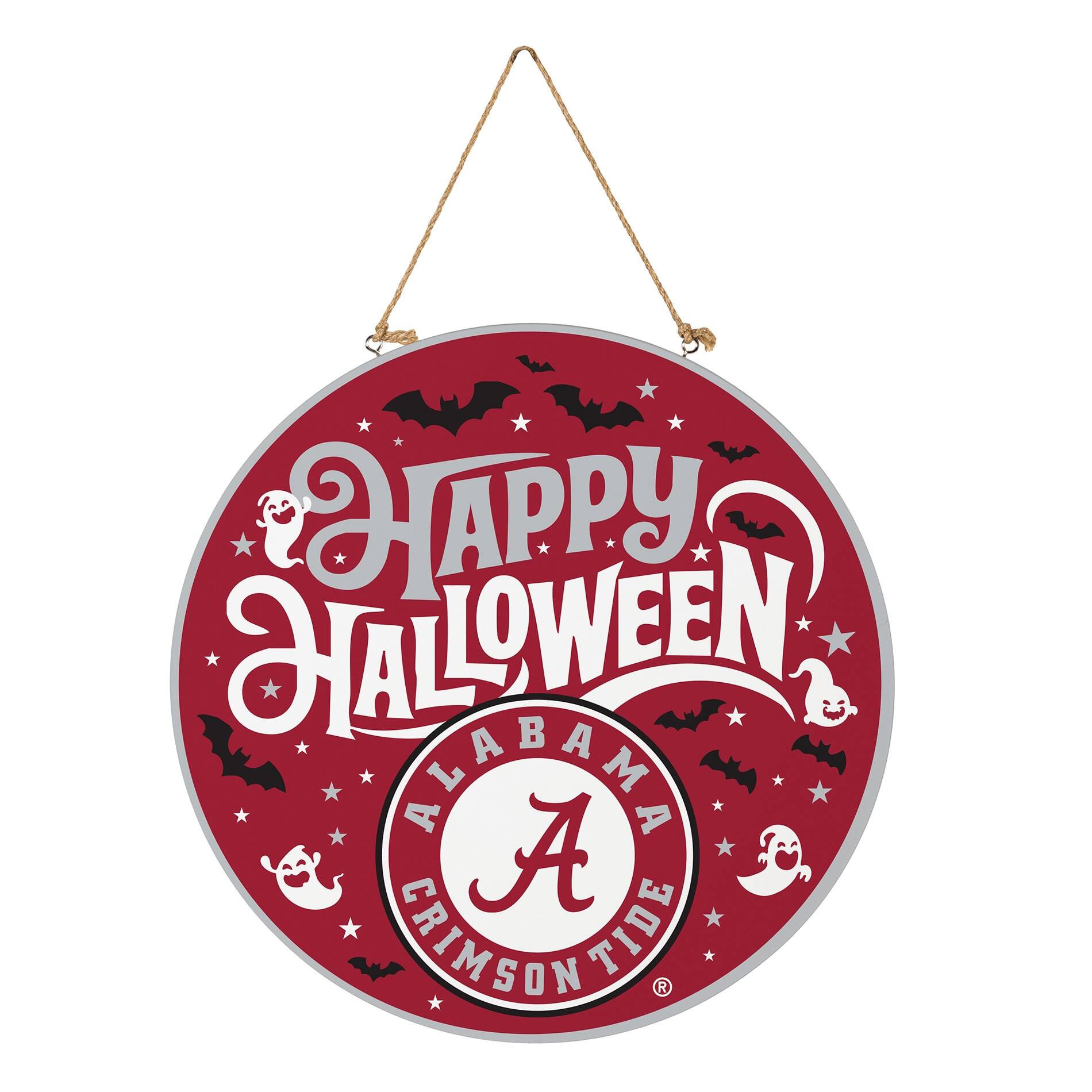 Evergreen Enterprises Alabama Crimson Tide 18" Happy Halloween Wooden ...