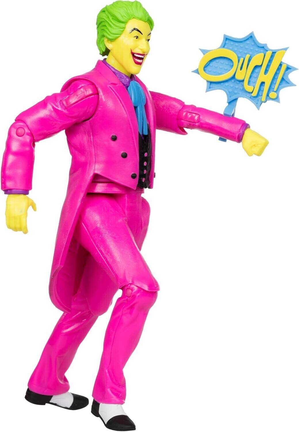 McFarlane Toys DC Batman 66 Joker Black Light Gold Label 6" Figure EE ...