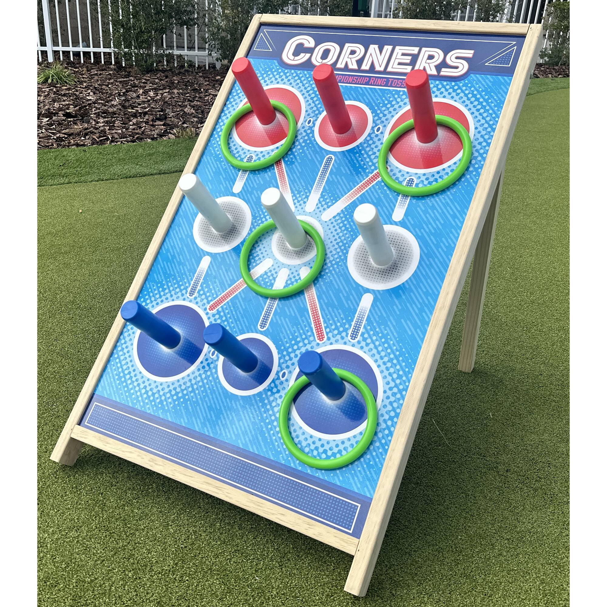Corners Championship Corners Championship: Ring Toss Ring Set, 4 Piece ...