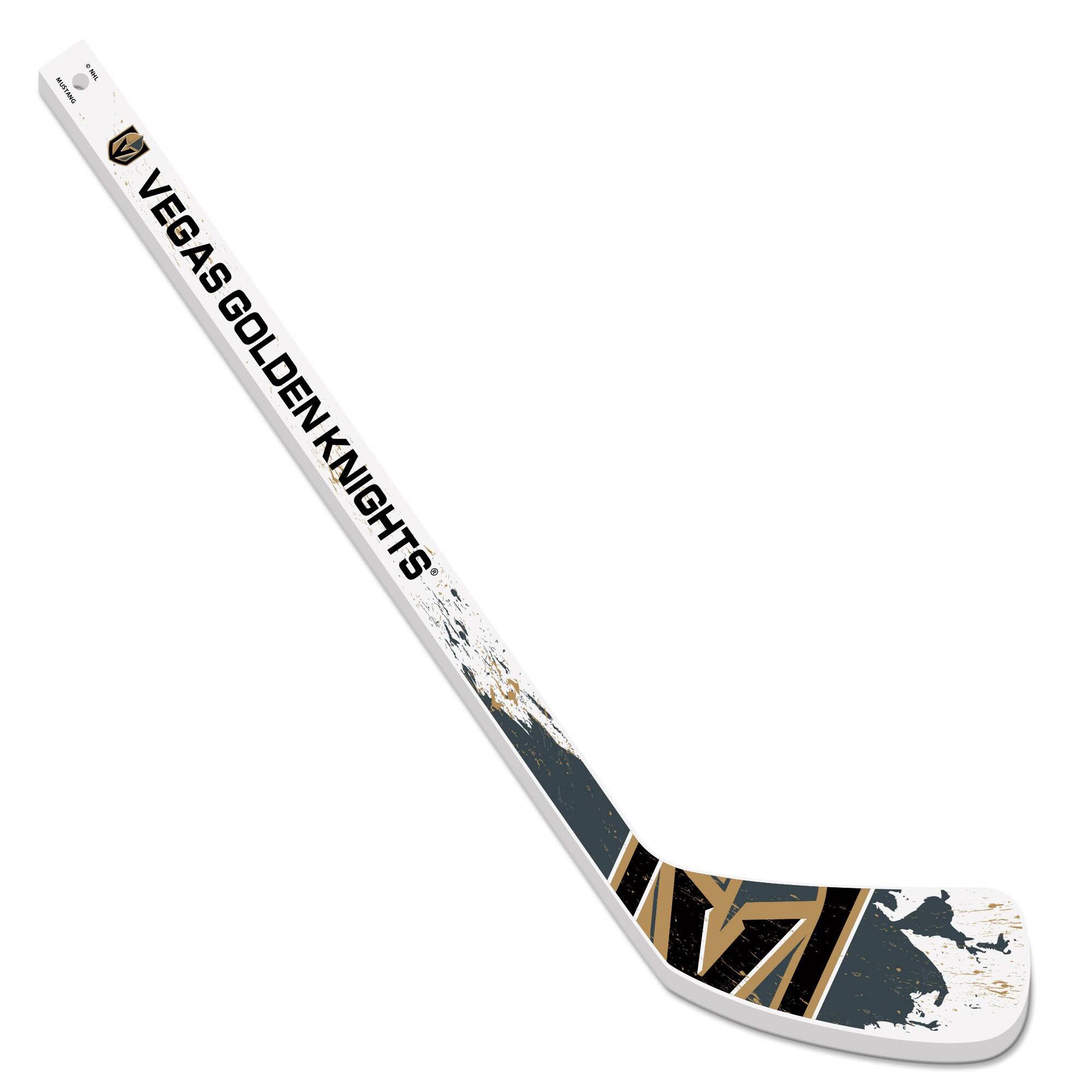 Mustang Drinkware Vegas Golden Knights Splatter Mini Hockey Stick ...