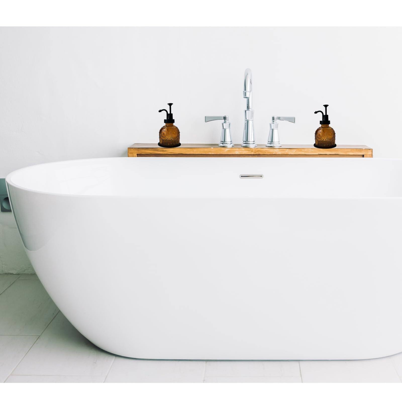 Dapper Styles Vintage Soap Dispenser For Bathroom Glass Kitchen With ...