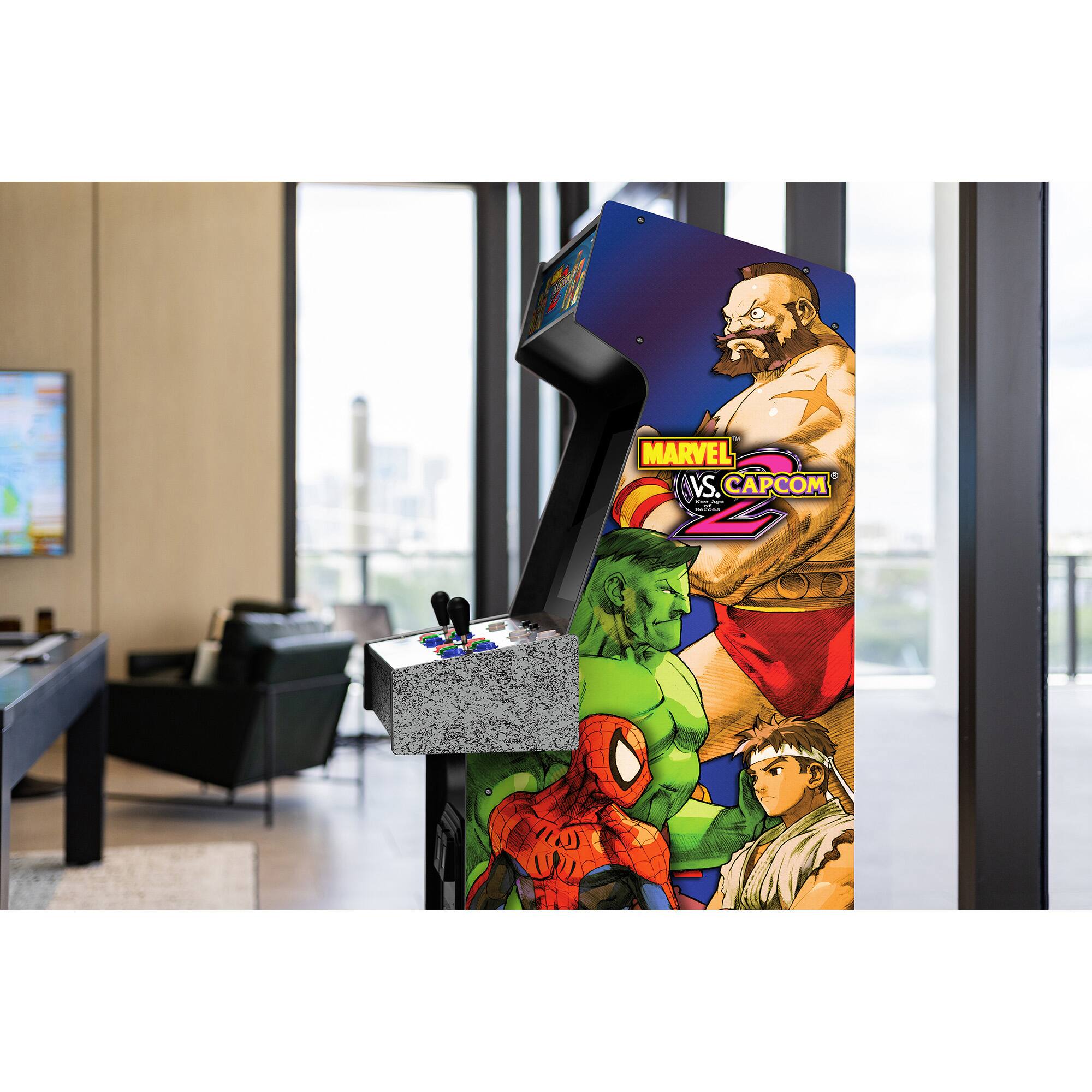 Best Buy: Arcade1Up Marvel Vs Capcom 2 Arcade with Lit Marquee MRC-A-207310