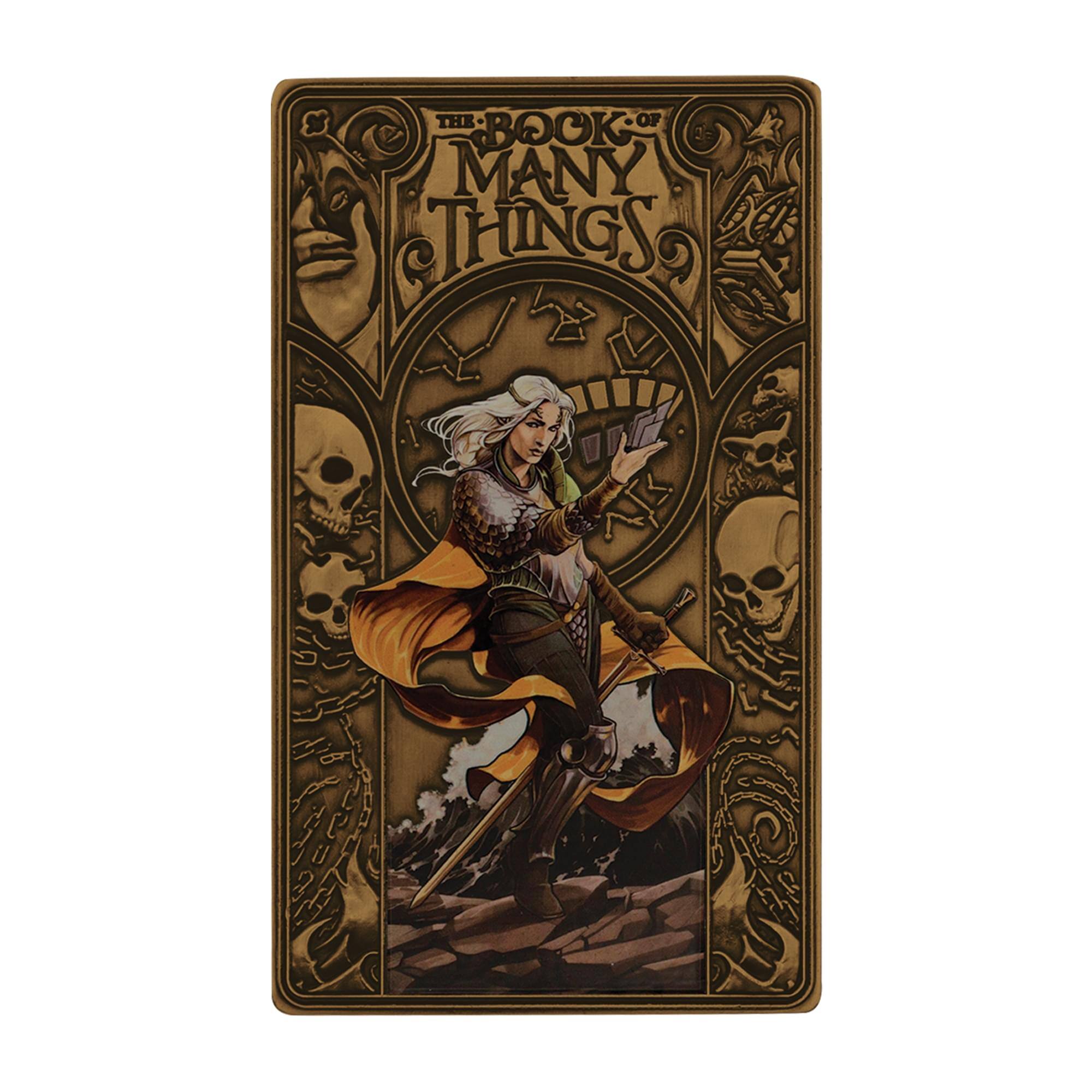 Dungeons & Dragons Limited Edition Book of Many Things Ingot Brown HAS ...