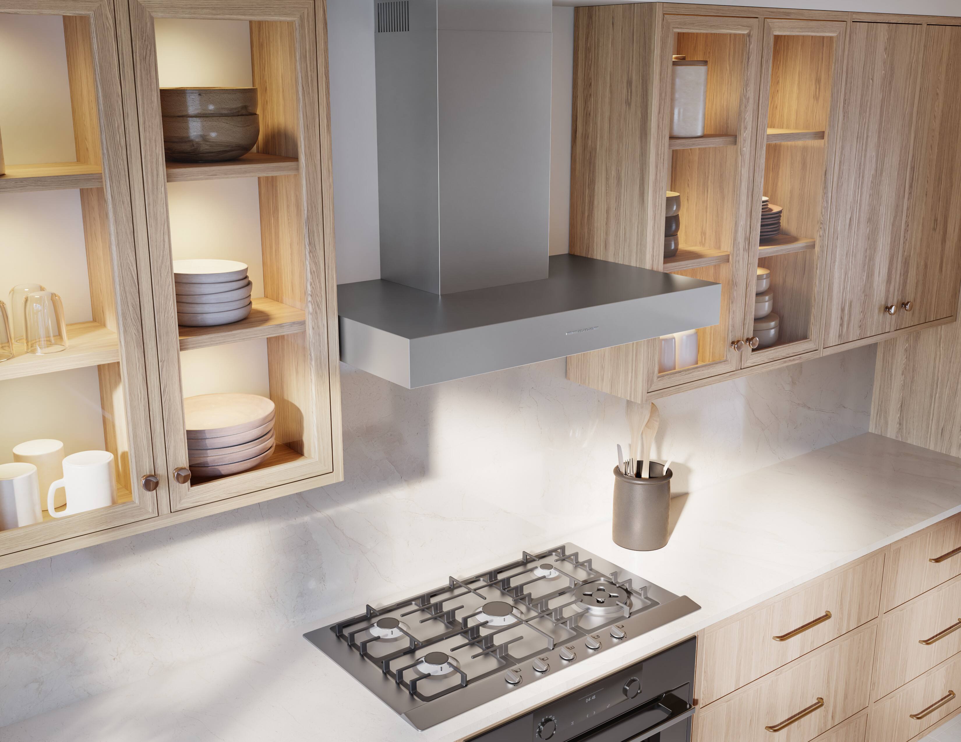 Zephyr 36 inches Externally Vented Wall Range Hood Stainless Steel ZCO ...