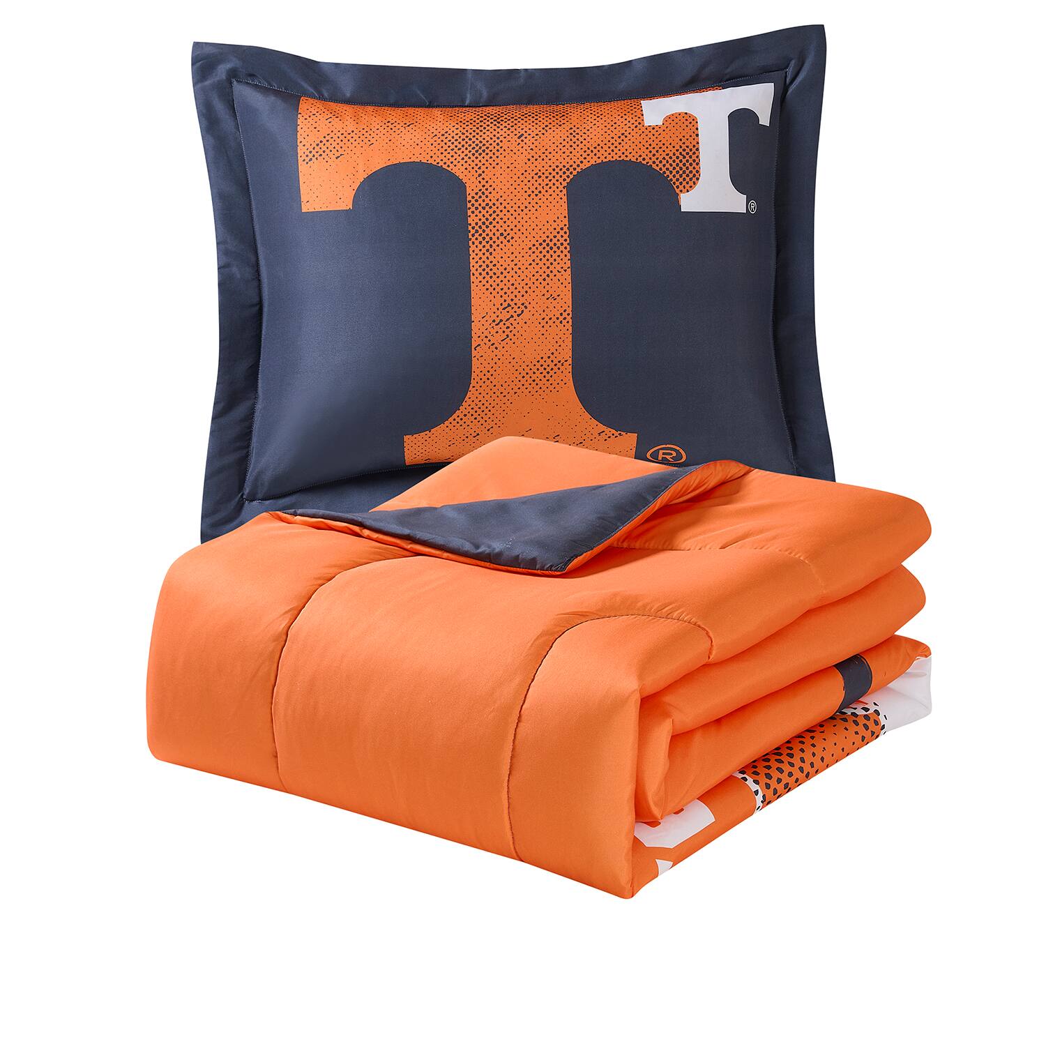 Sweet Home Collection NCAA Tennessee Comforter & Pillow Sham Set Twin ...