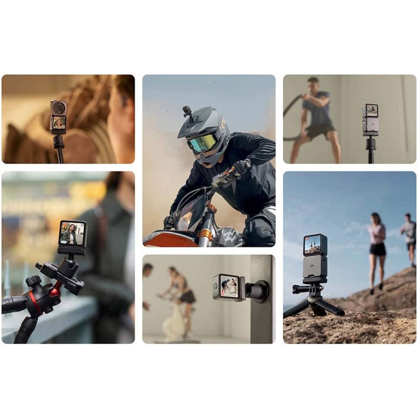 DJI Action 2 Dual Screen Combo 4K Action Camera Gray CP.OS.00000183.01 ...