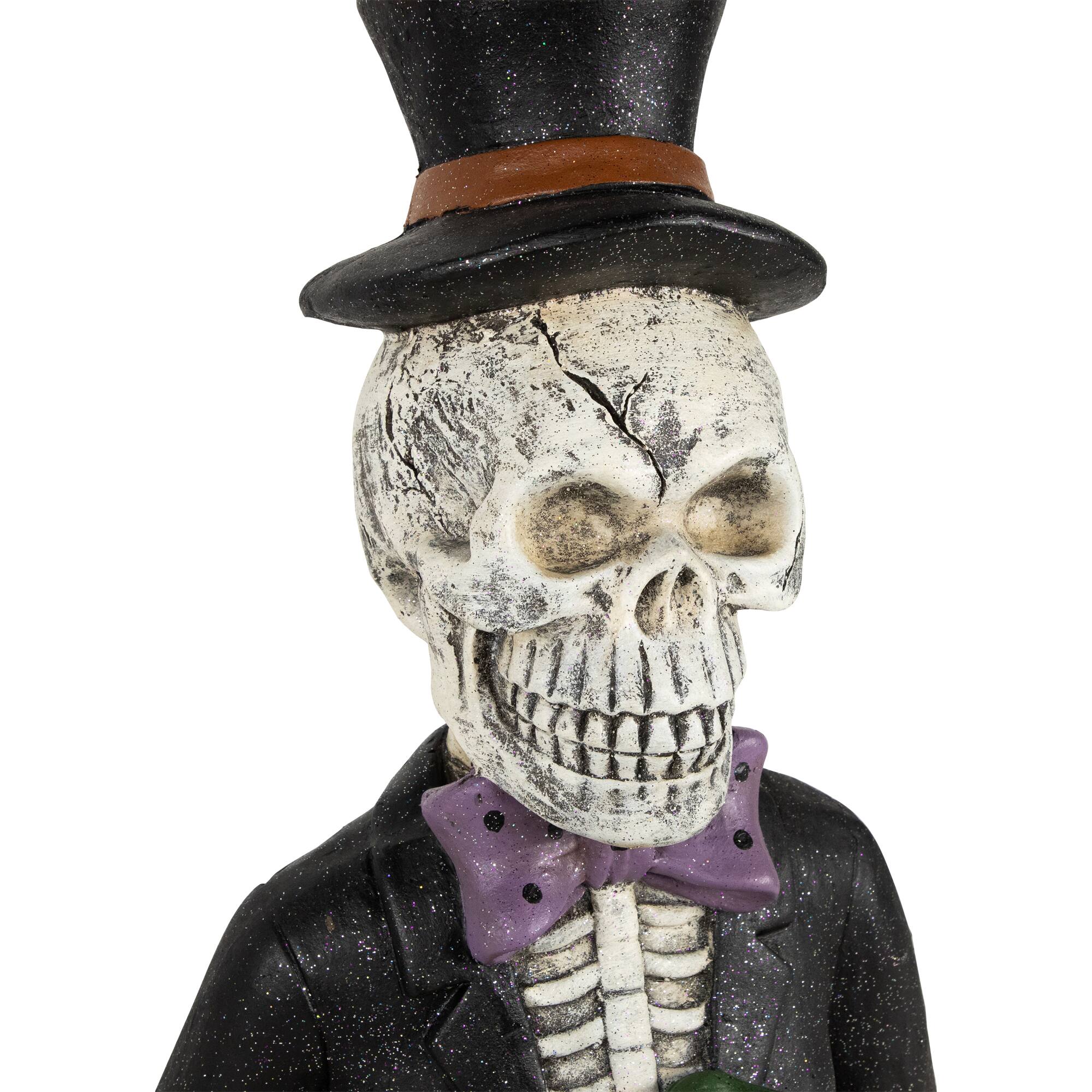 Northlight LED Lighted Skeleton with Jack O Lantern Halloween ...