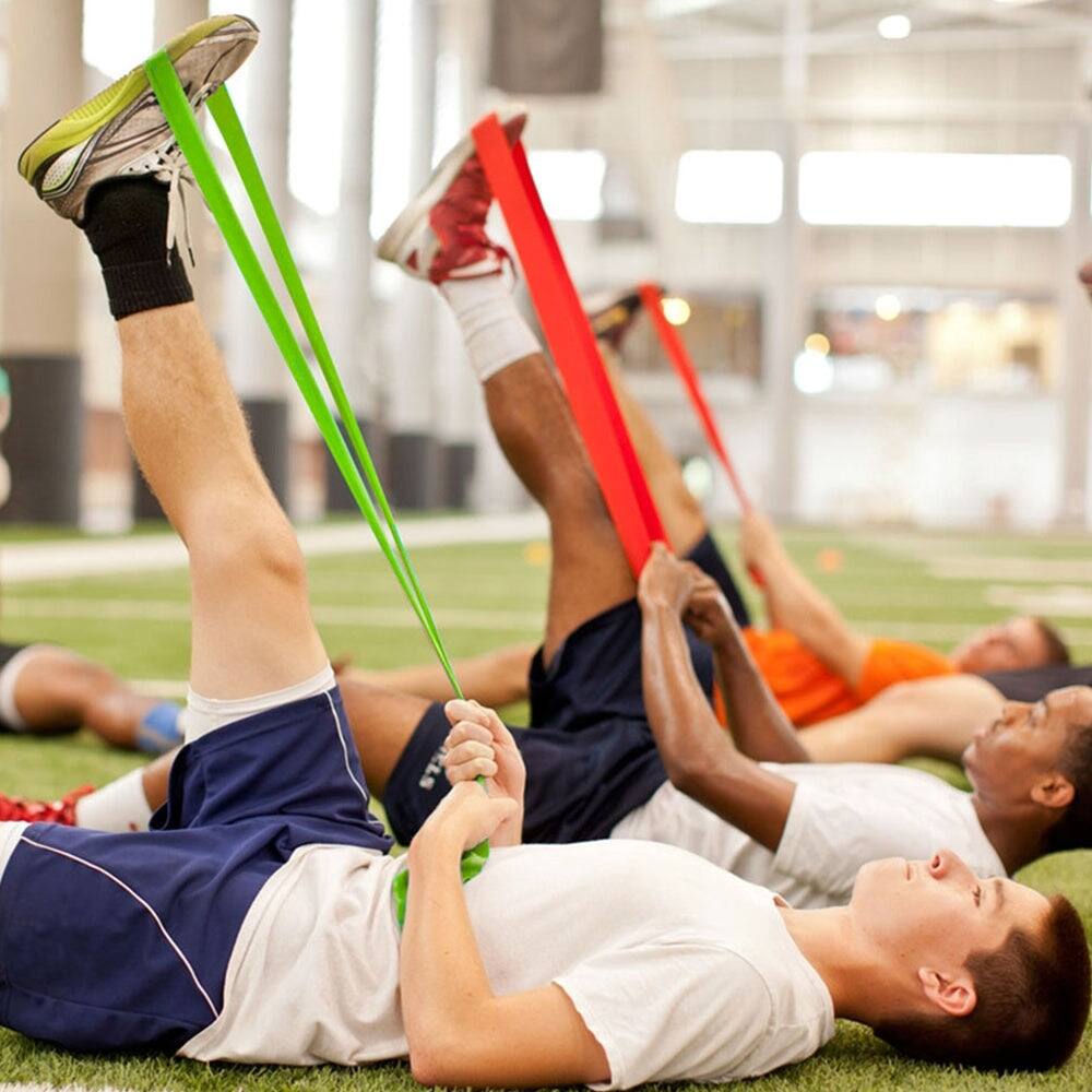 Power Systems Flat Band 4ft Resistance Band (Light Resistance Level ...