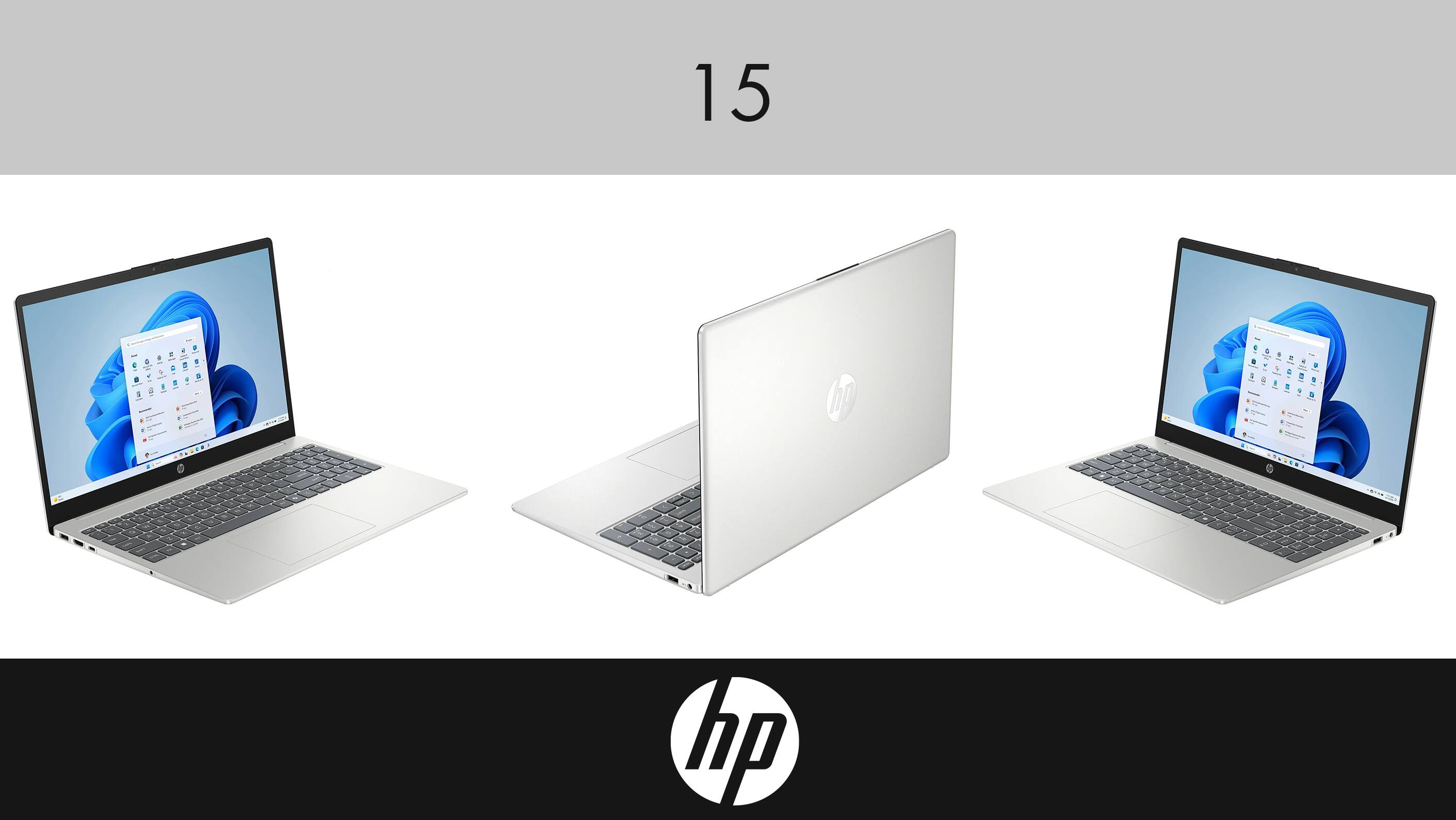 HP Upgraded 15 Laptop 15.6 FHD (Intel i5 1334U, 16GB DDR4, 1TB PCIe SSD ...