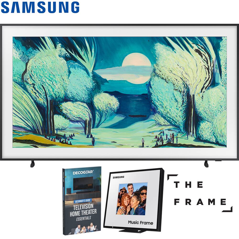 Samsung 43" The Frame LS03FA QLED 4K Art Mode Vision AI Smart TV 2025 +Music Photo Frame ...