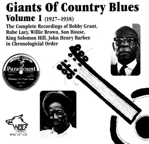 Various Artists Giants of Country Blues 1 / Various COMPACT DISCS [CD ...
