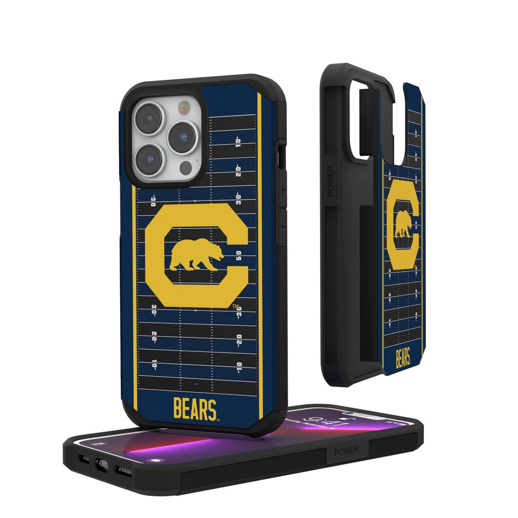 Keyscaper NCAA Cal Bears Solid iPhone Rugged Case 15 Black 200870842 ...