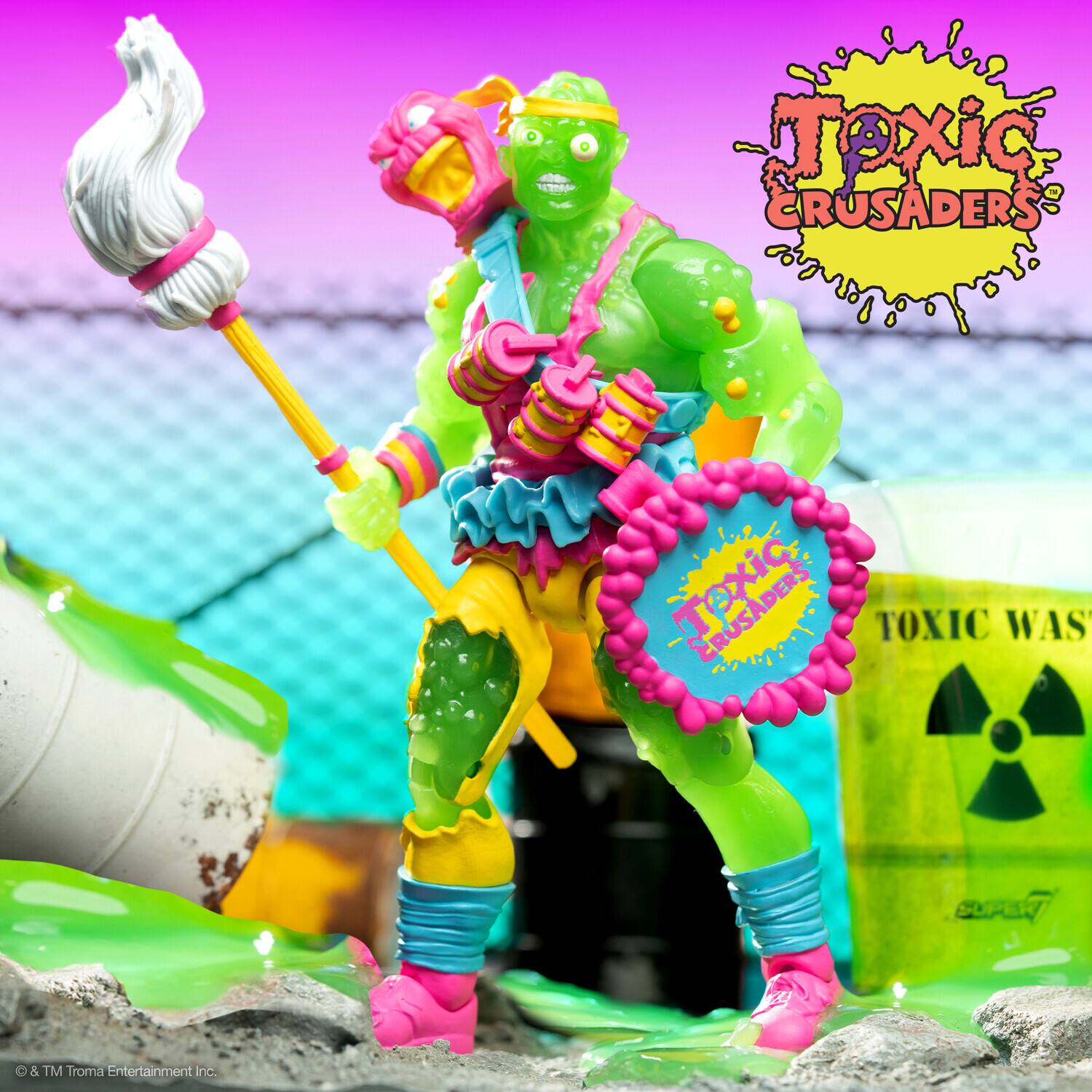 Super7 Toxic Crusaders Ultimates! Toxie (Slime Glow) COLLECTABLES ...