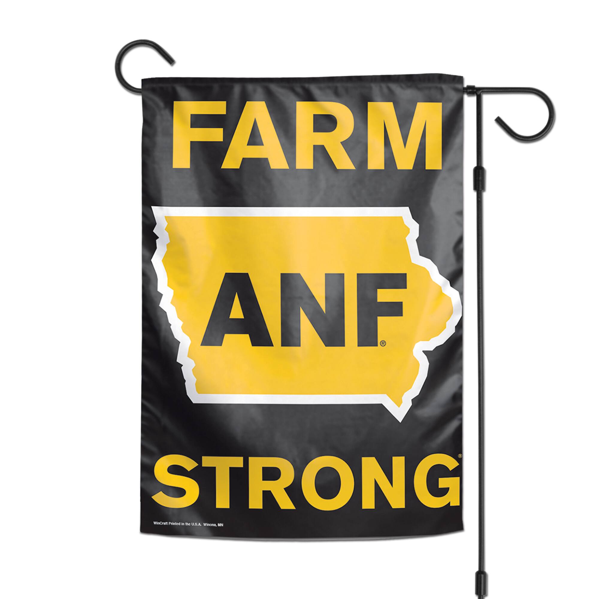 WinCraft Iowa Hawkeyes 12" x 18" Double Sided Logo Garden Flag ...