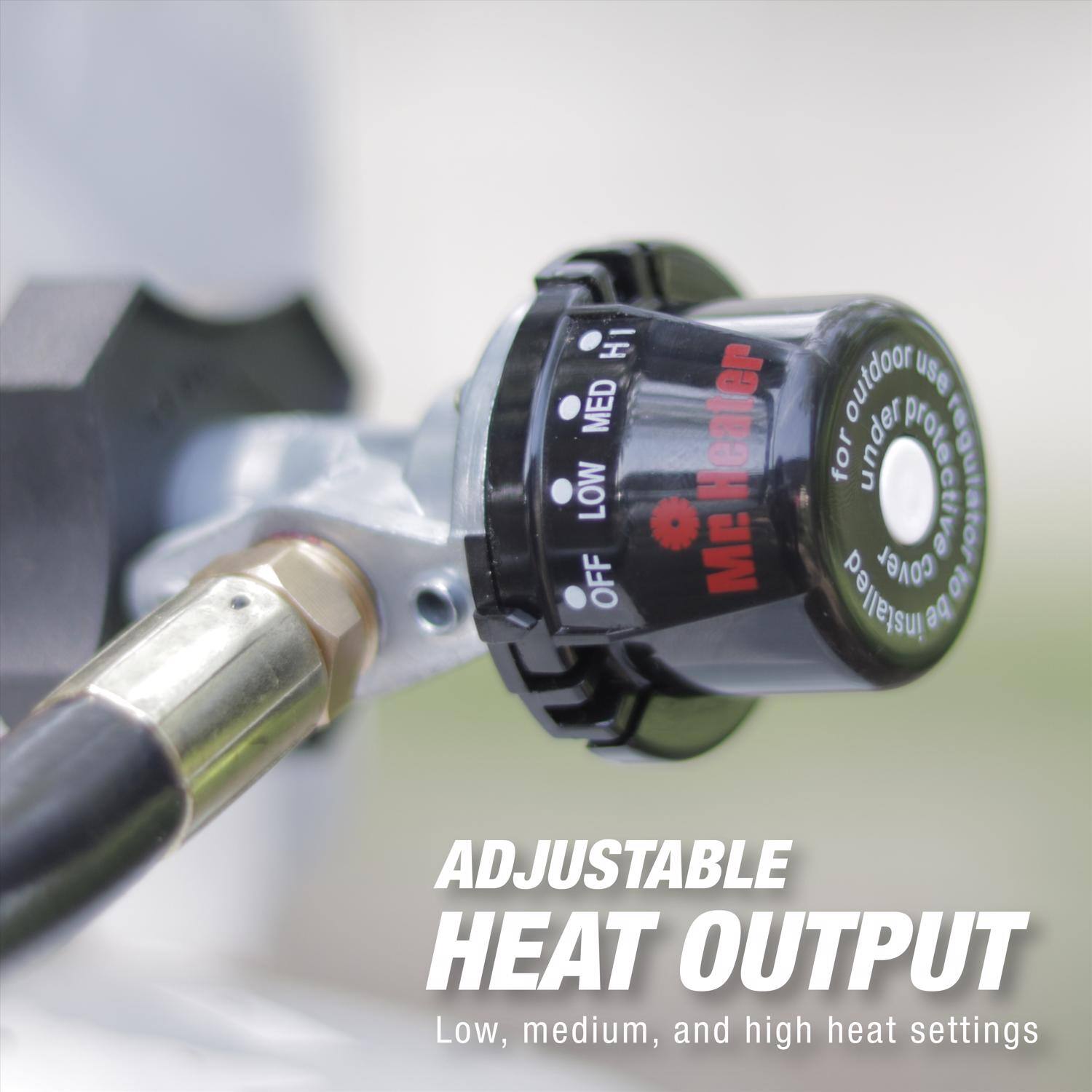 Mr. Heater 15000 Btu/h 300 sq ft Infrared Propane Tank Top Heater ...