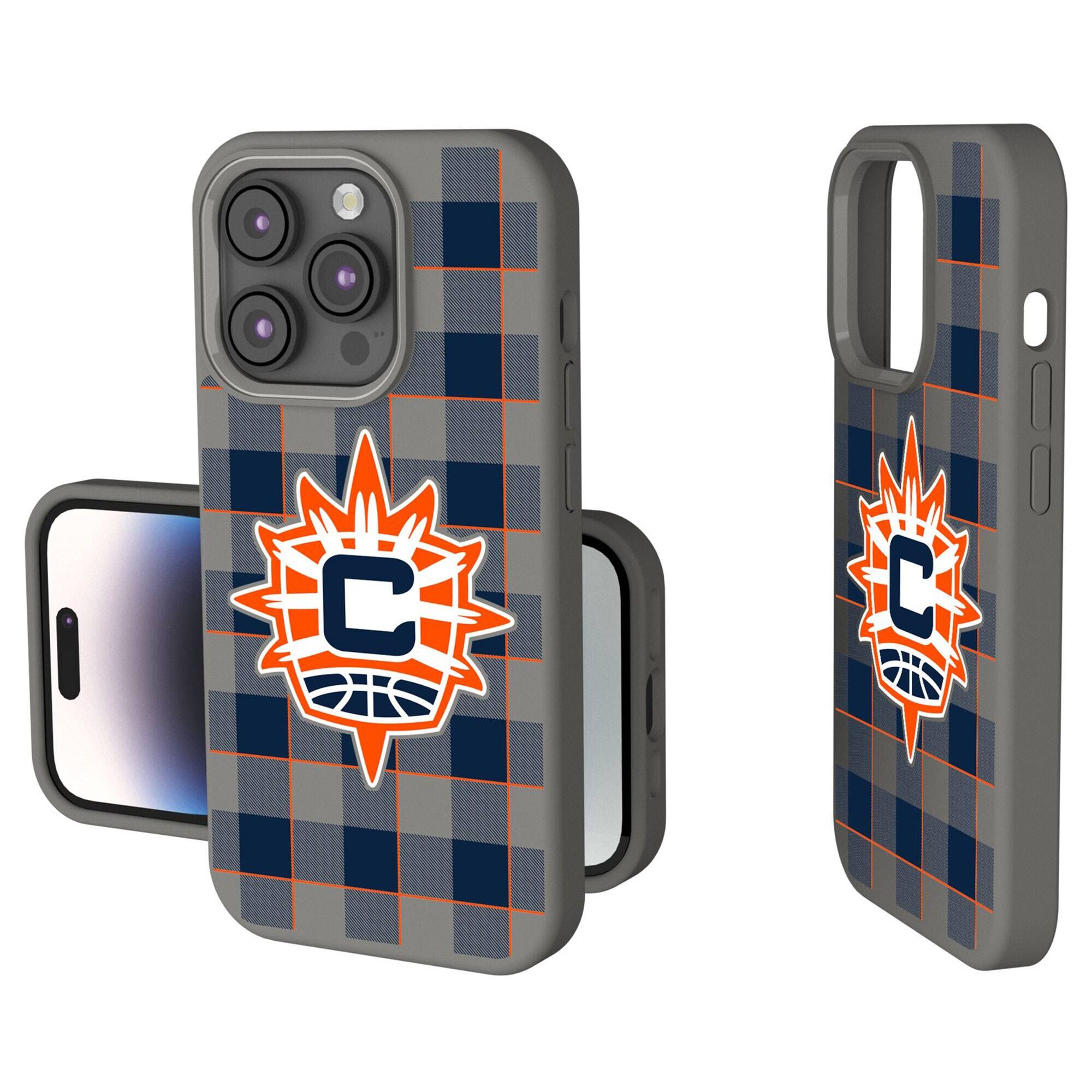 Keyscaper WNBA Connecticut Sun Plaid Soft Touch iPhone Case 14 Plus ...