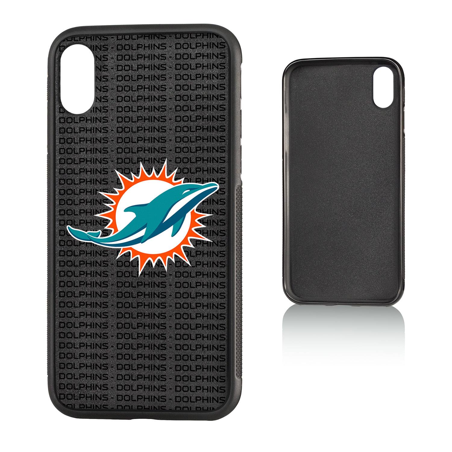 Keyscaper NFL Miami Dolphins iPhone Text Backdrop Design Bump Case 15 ...