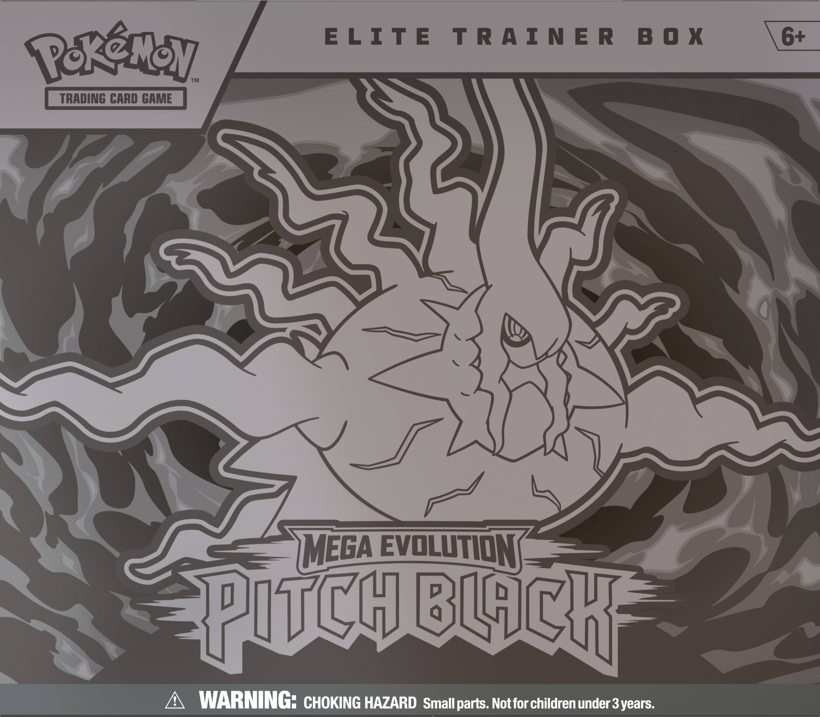 Pokémon Trading Card Game: Mega Evolution Pitch Black Elite Trainer Box ...