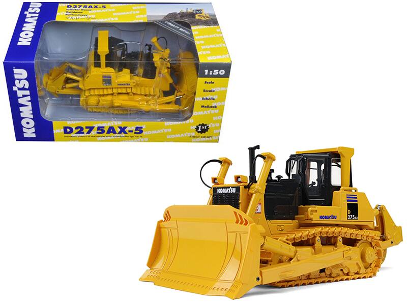 Komatsu D275AX 5 SIGMA Dozer with Ripper 1/50 Diecast Model by First ...