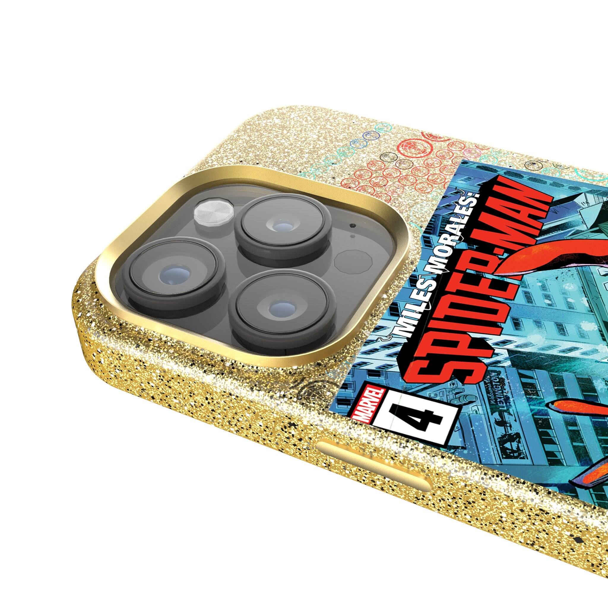 Keyscaper Marvel Classic Cover Gold Bling Phone Case Apple iPhone 16 ...