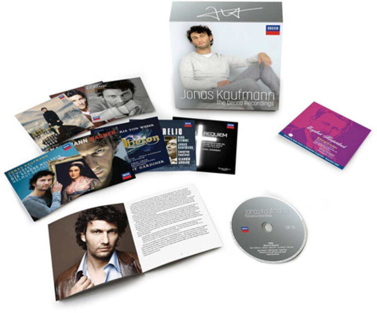 Jonas Kaufmann Jonas Kaufmann "The Decca Recordings" COMPACT DISCS [CD ...