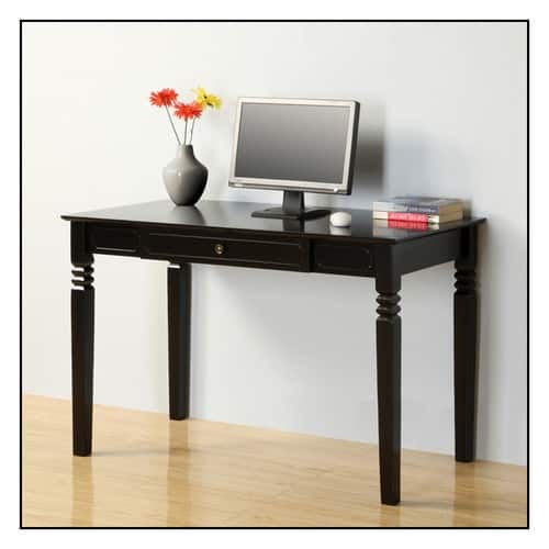 Best Buy: Walker Edison Writing Desk with Drop-Down Keyboard Tray Matte ...