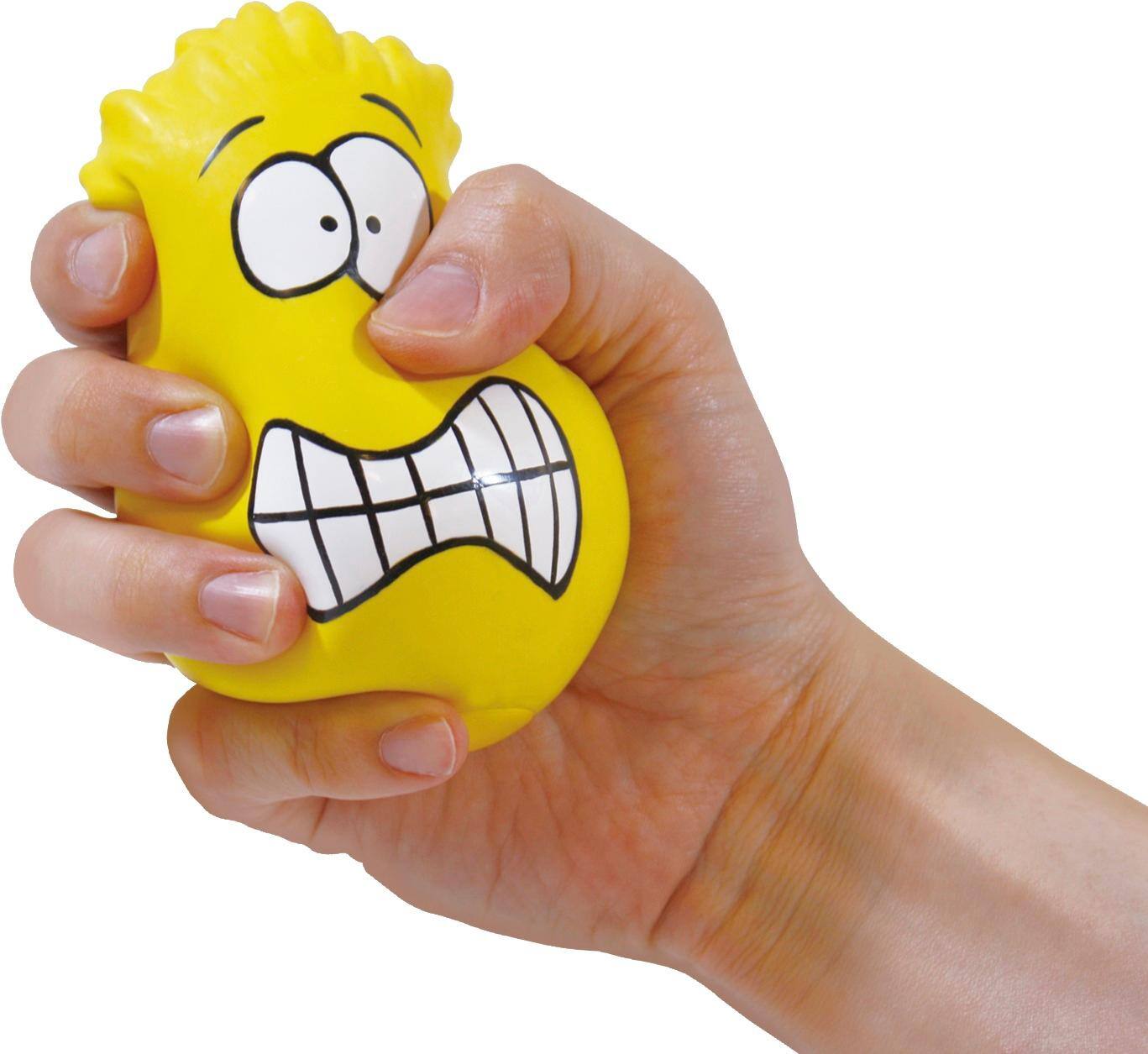 Customer Reviews: Samsonico USA Crazy Face Stress Ball Yellow SM-51741 ...