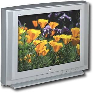 Best Buy: JVC 27" Flat-Tube Stereo TV with Digital Comb Filter Silver ...