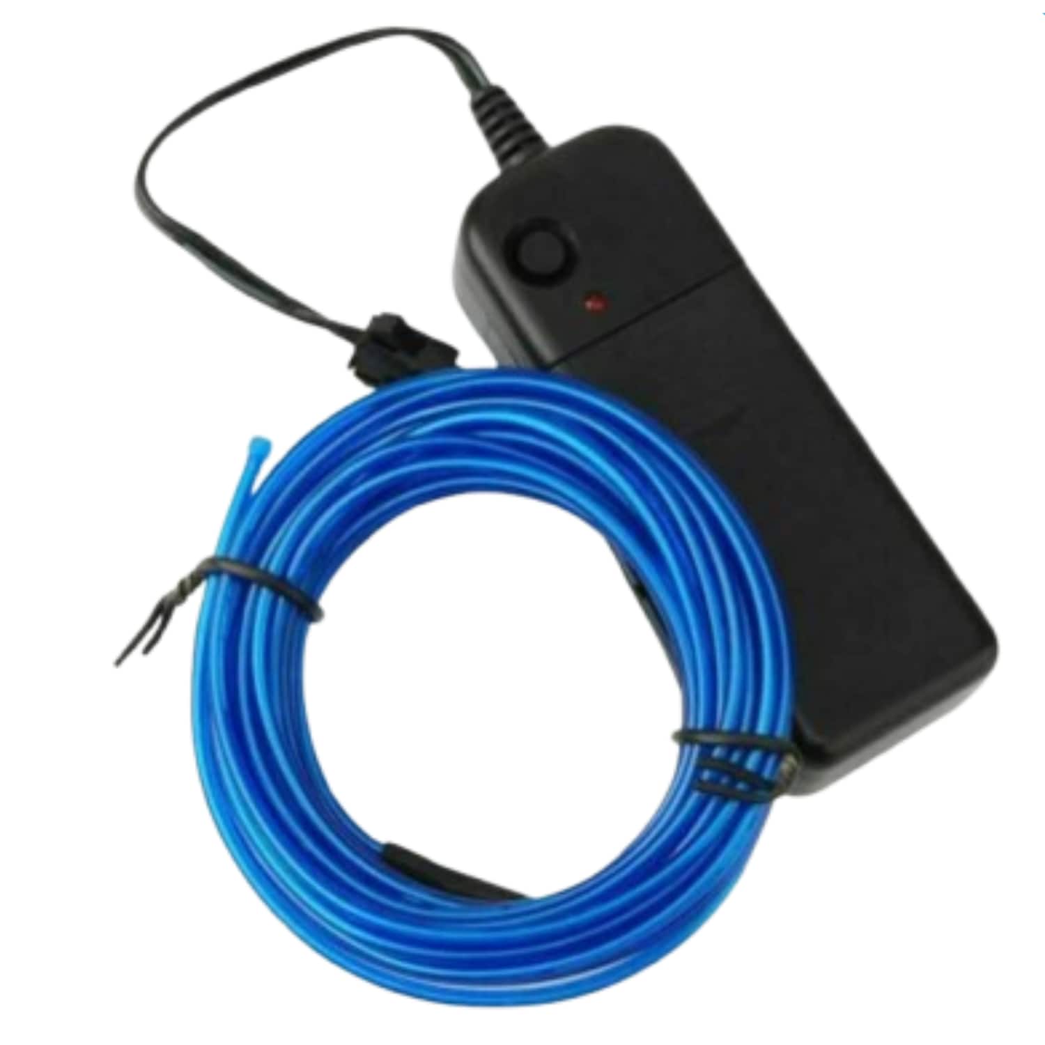 Home Collection - 13.12Ft Battery Powered Neon LED EL Wire String Light ...