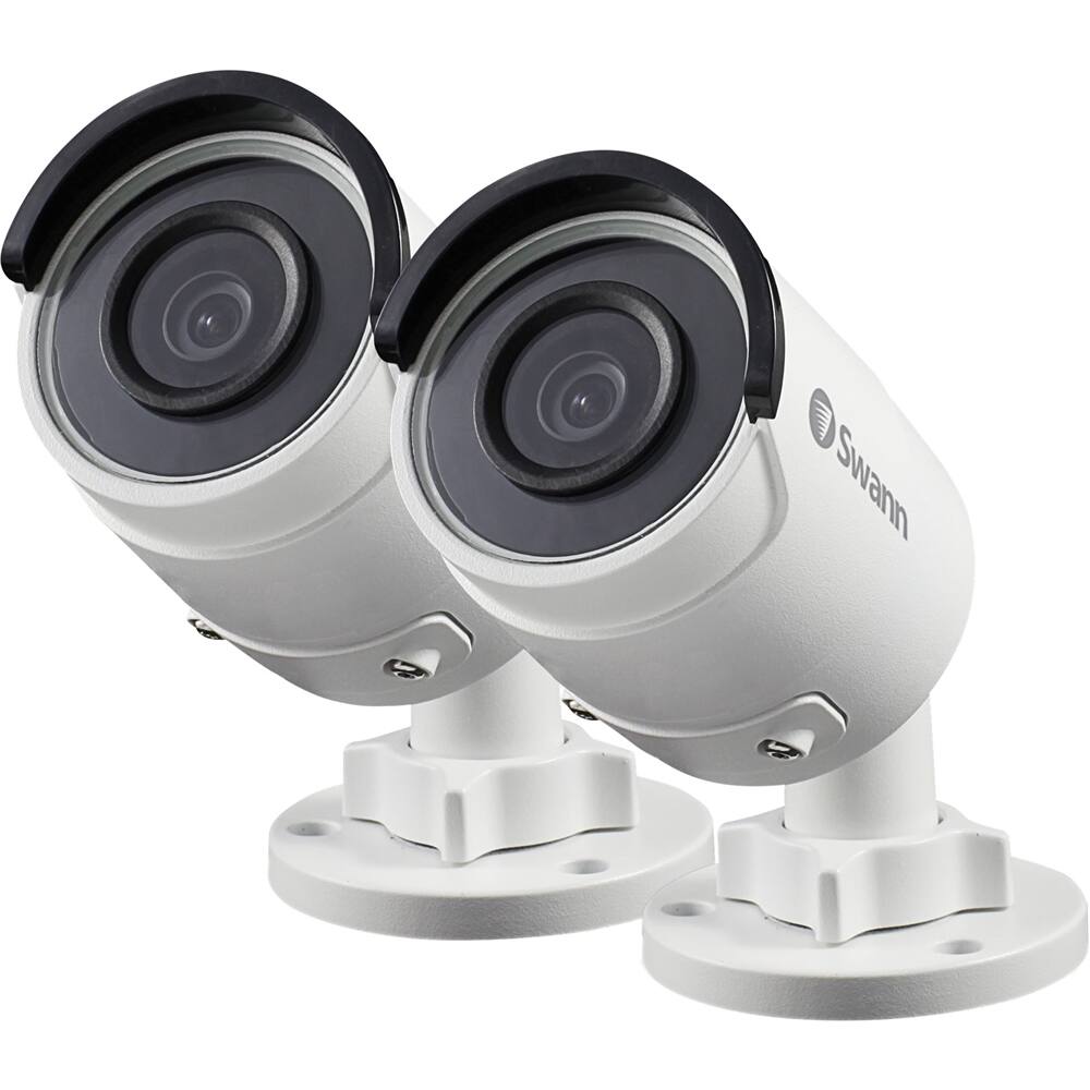 Swann Indoor/Outdoor Network Surveillance Cameras (2 Pack) White SWNHD ...