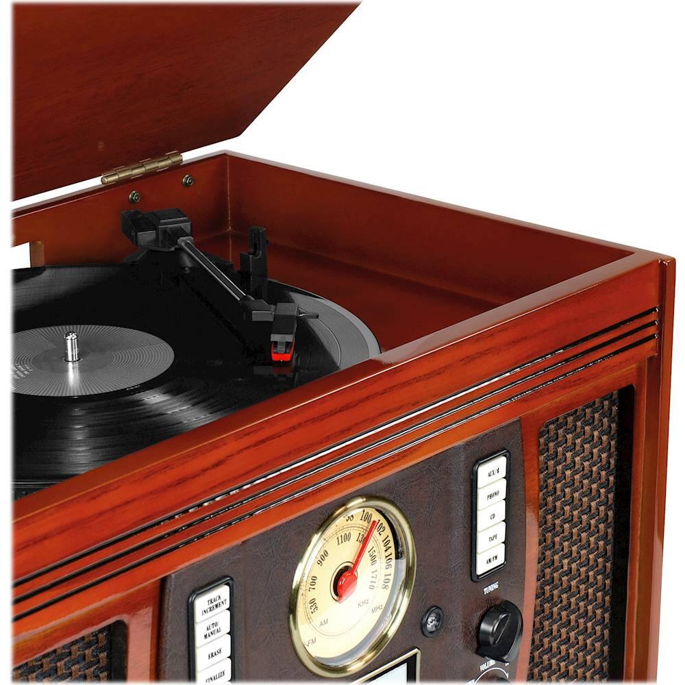 Best Buy: Victrola Classic Bluetooth Stereo Audio System Piano finish ...