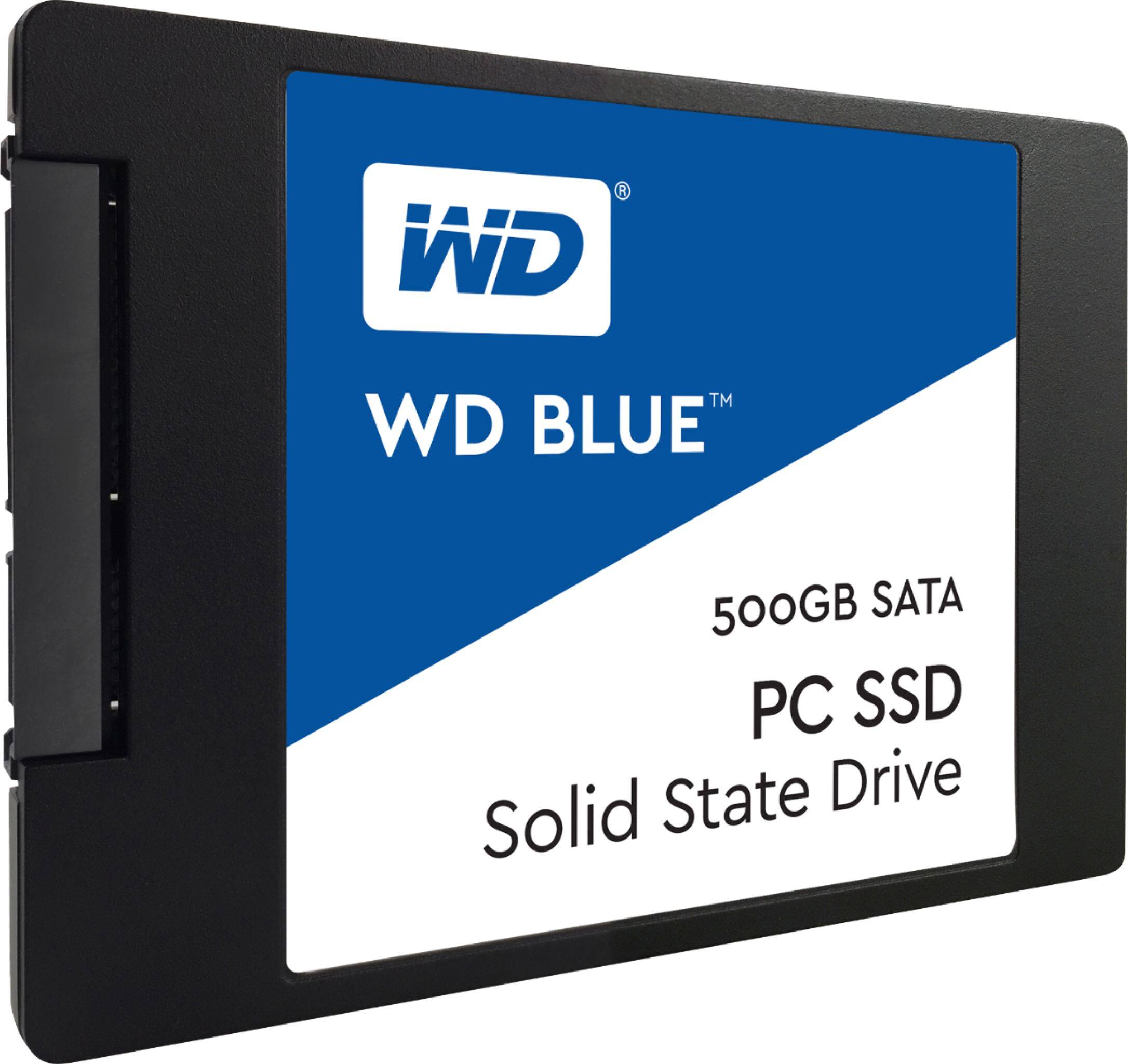WD Blue 500GB Internal SATA Solid State Drive WDBNCE5000PNC WRSN Best Buy