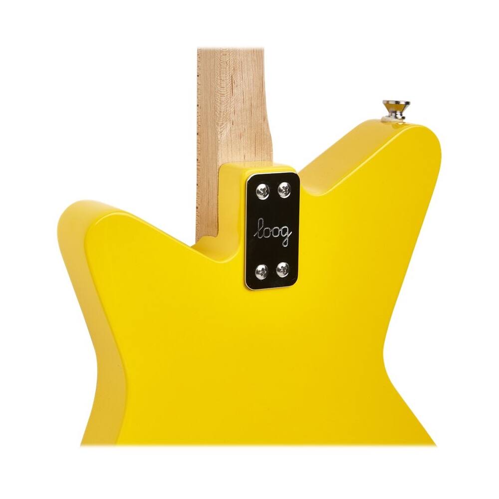 Best Buy: Loog Pro 3-String Electric Guitar Yellow LGPREY