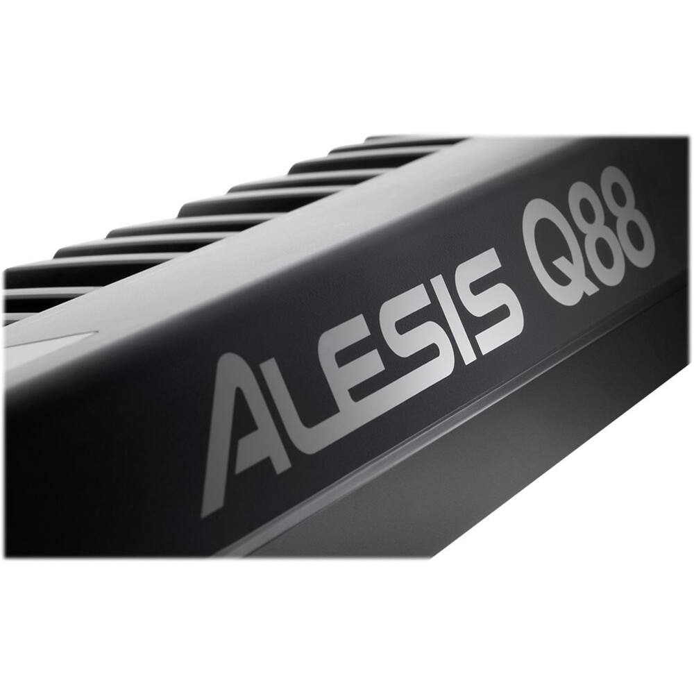 Best Buy: Alesis 88-Key USB MIDI Controller Black Q88
