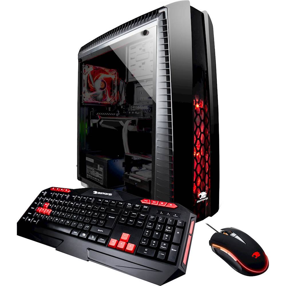 iBUYPOWER Desktop AMD Ryzen 5 Series 16GB Memory NVIDIA GeForce GTX ...