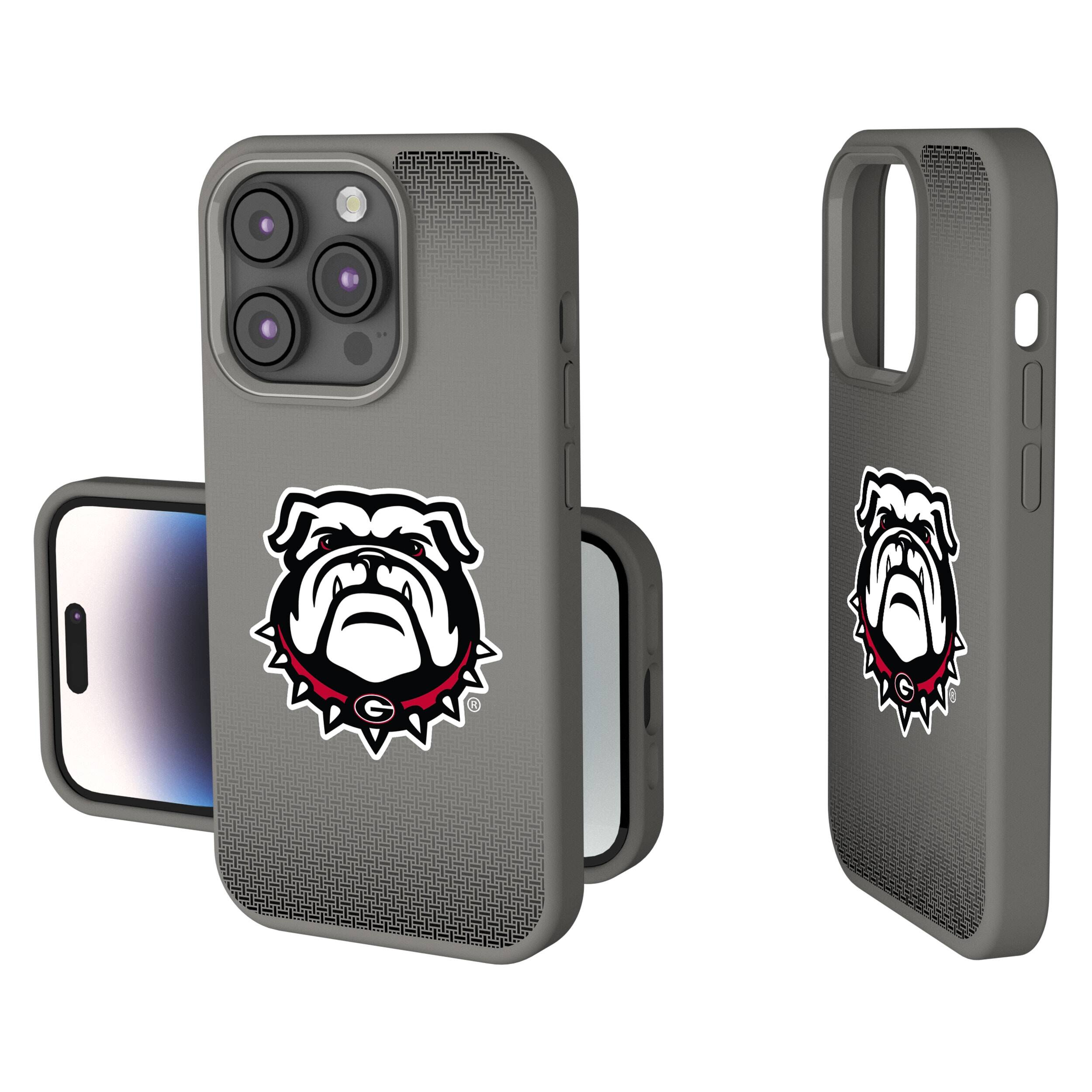 Keyscaper NCAA Georgia Bulldogs Linen Logo iPhone Soft Touch Case 14 ...