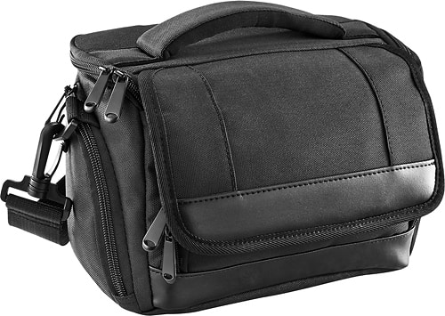 Best Buy: Dynex™ Camcorder/Camera Bag Black DX-DPSL07