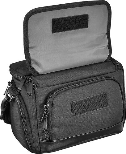 Best Buy: Dynex™ Camcorder/Camera Bag Black DX-DPSL07